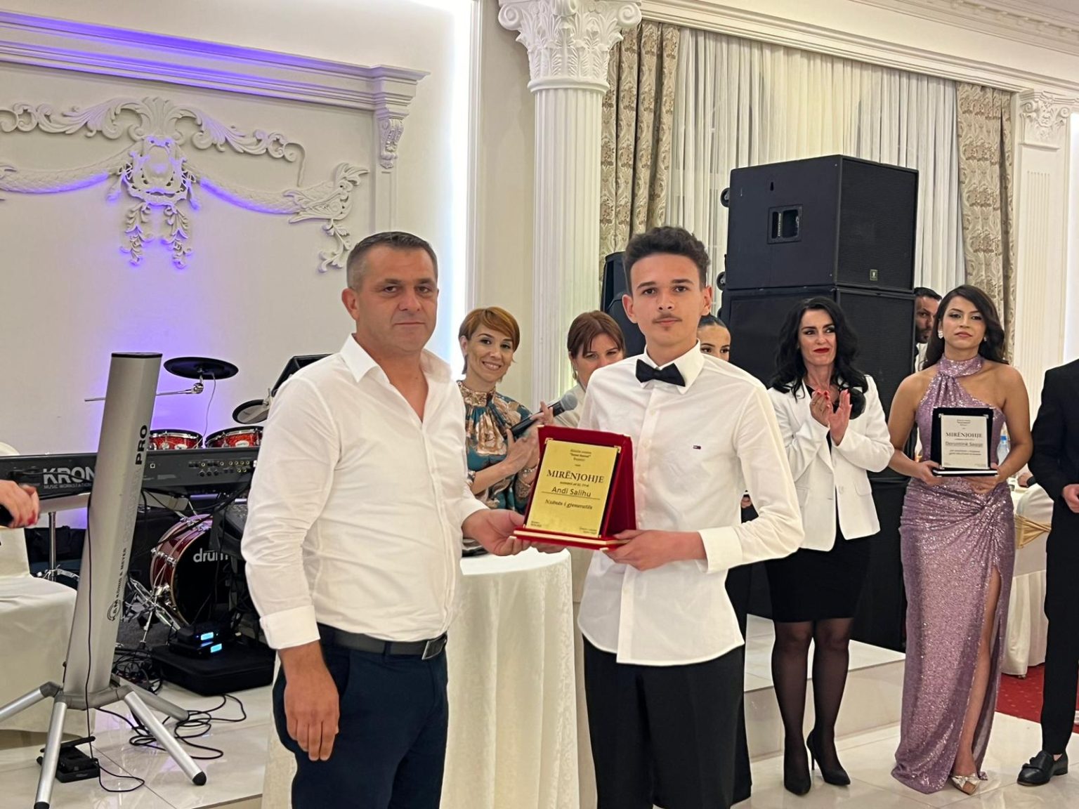 Andi Salihu đak generacije bujanovačke Srednje škole "Sezai Suroi ...